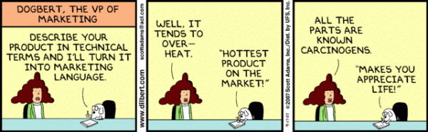 Dilbert Marketing Jokes